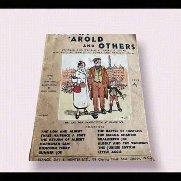 Other | Albert Arold And Others By Marriott Edgar 193 | Poshmark